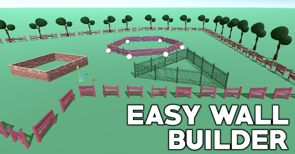 Easy Wall Builder | Level Design | Unity Asset Store