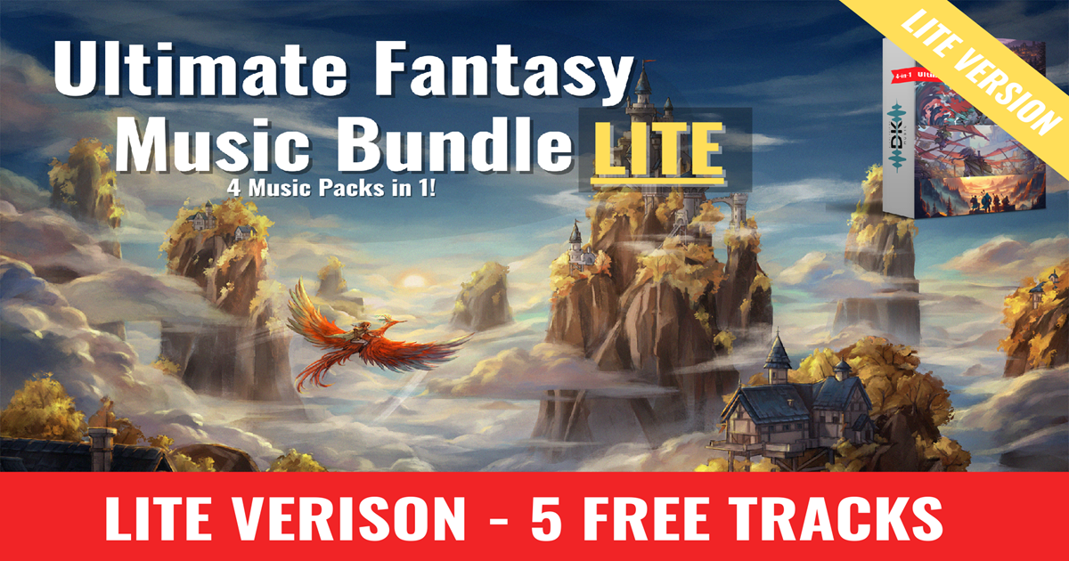 Ultimate Fantasy Music Bundle - LITE Version 5 free tracks! | Audio ...