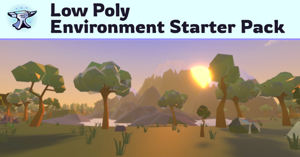 Low Poly Environment Starter Pack | 3D Environments | Unity Asset Store
