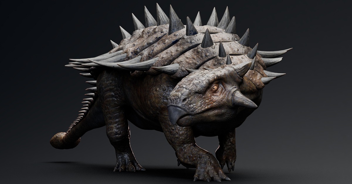 Ankylosaurus Real Dinosaur | 3D 생물 | Unity Asset Store