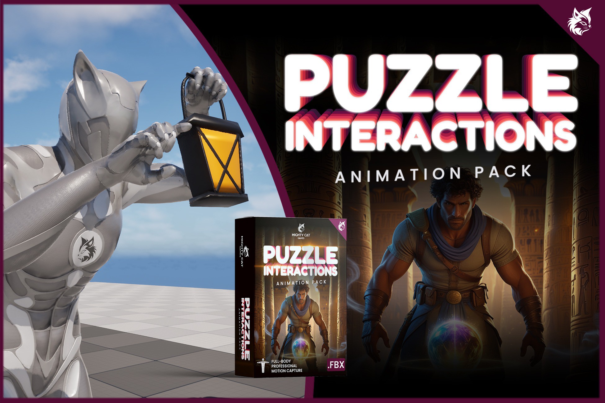 Puzzle Interactions Animation Pack by The Mighty Cat Games