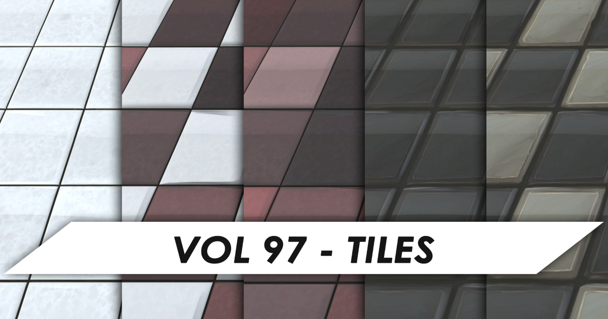 Stylized Textures - Vol 97 - Tiles | 2D Textures & Materials | Unity ...