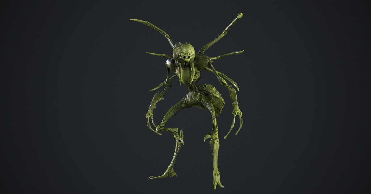Spider_Creature | 3D Creatures | Unity Asset Store