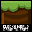Blocky World - Platformer Tileset