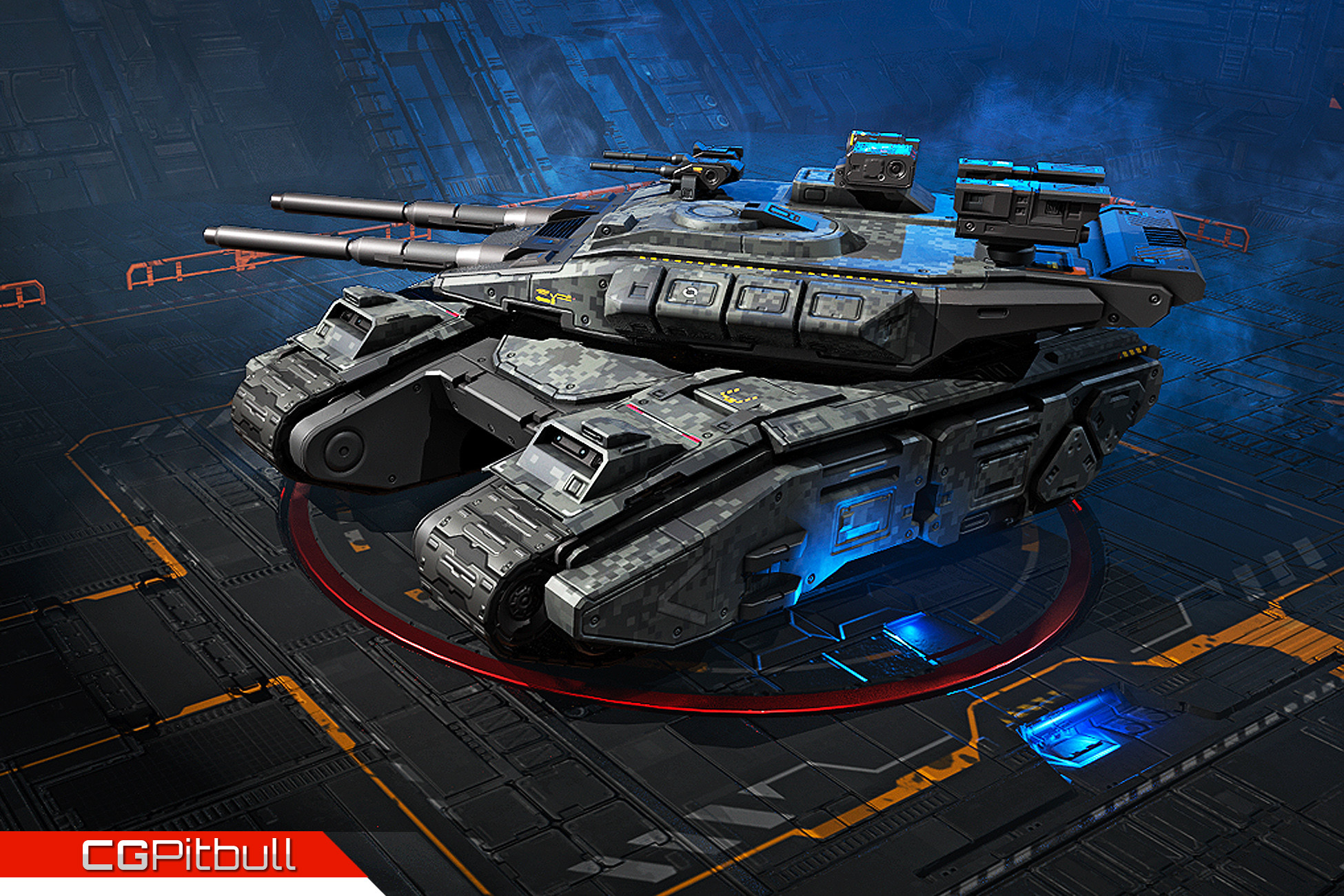 RTS.38 - Heavy Tank | 3D Land | Unity Asset Store