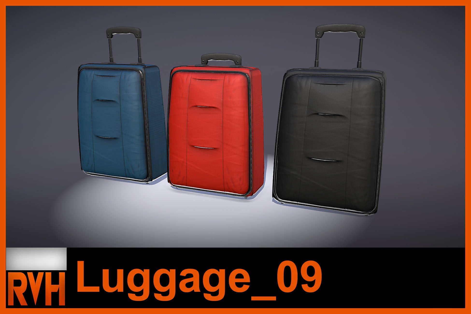 Luggage_09 | 3D Props | Unity Asset Store