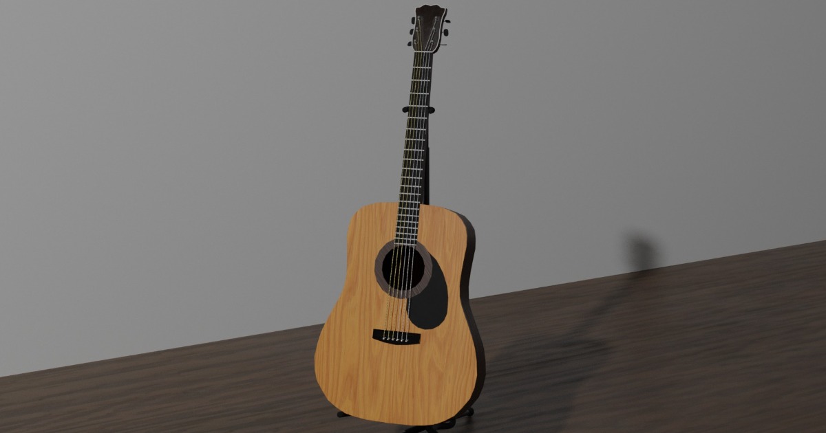 Classic Guitar (Acoustic) | 3D Props | Unity Asset Store