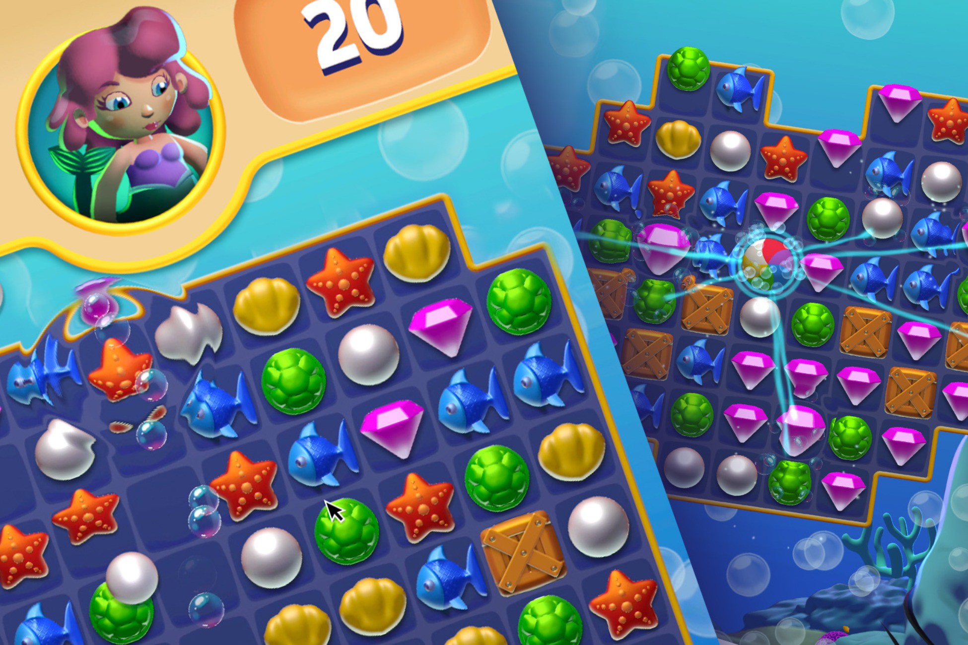 Gem Hunter Match - 2D Sample Project | Tutorial Projects | Unity Asset ...