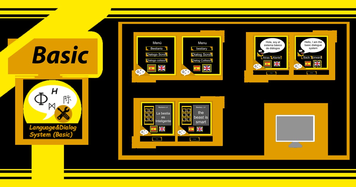 BasicLanguage&DialogSystem | Game Toolkits | Unity Asset Store