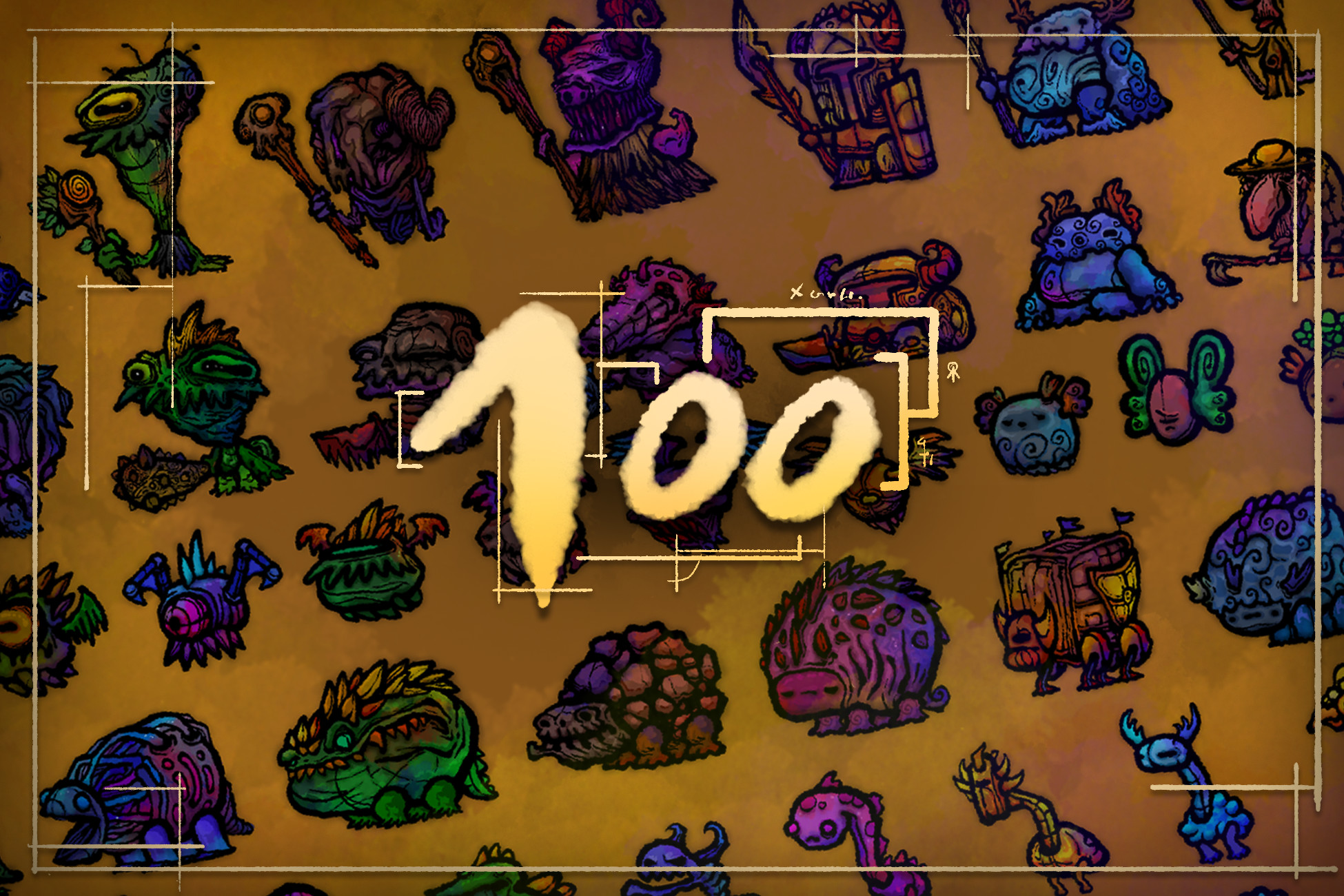 100 Fantasy Characters Mega Pack 2d Characters Unity Asset Store