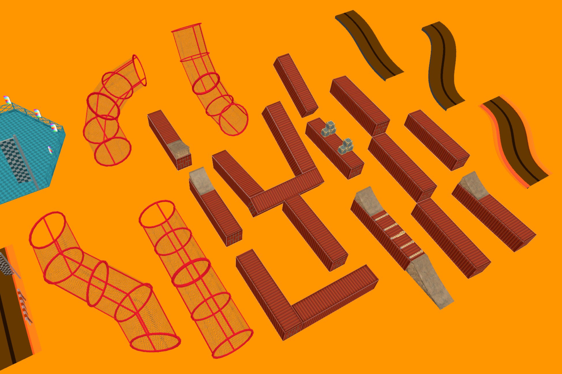 Car Stunts Track Generator Mobile - Mega Ramp Mobile | Game Toolkits ...