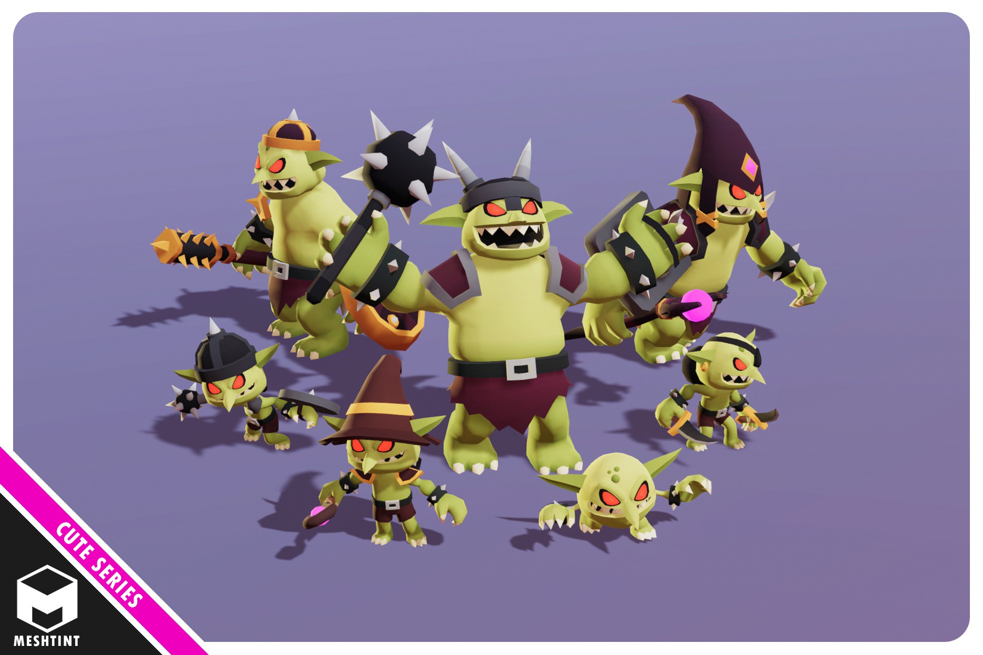 Goblin Trooper Giant Evolution Modular Pack Cute Series | Characters | Unity Asset Store