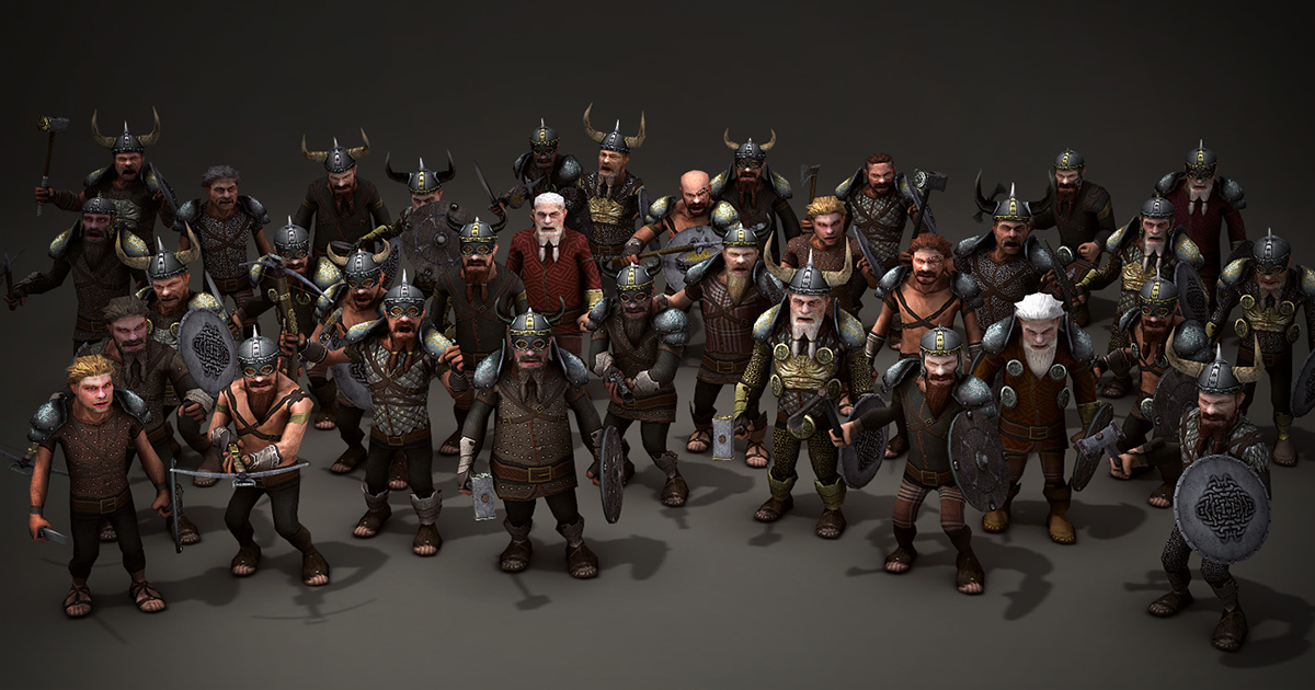 Fantasy Horde - Dwarfs | Characters | Unity Asset Store