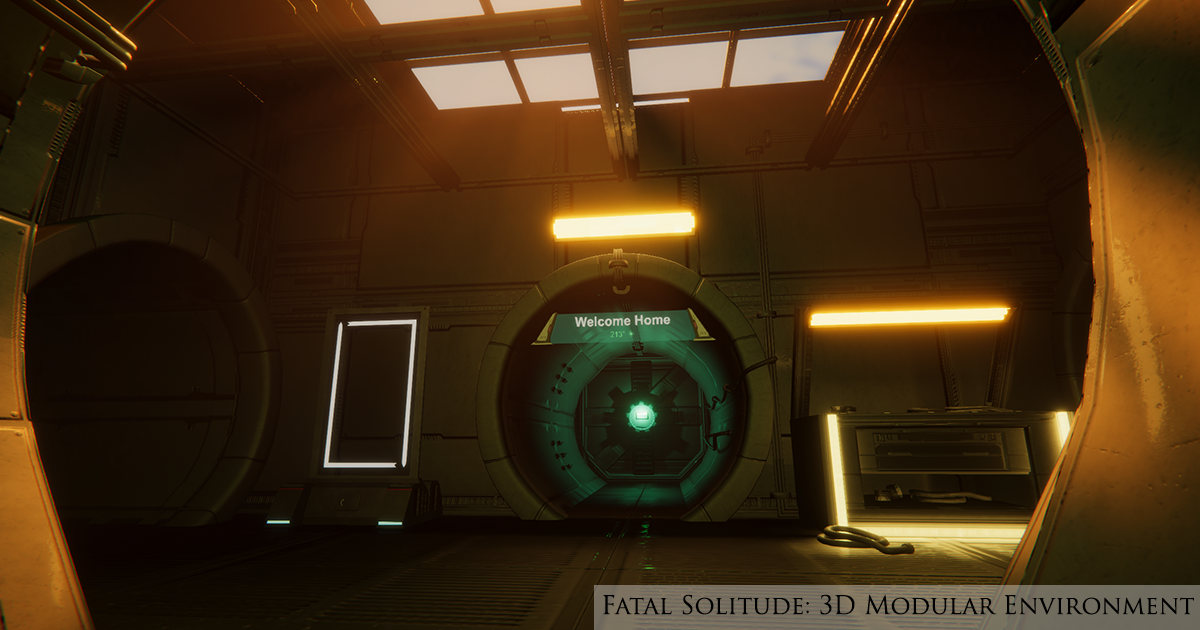 Fatal Solitude: 3D Modular Environment | 3D Sci-Fi | Unity Asset Store