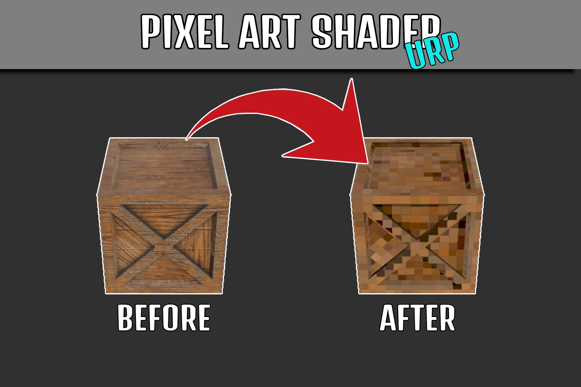 Retro Pixel Art Shader (URP!) | VFX Shaders | Unity Asset Store