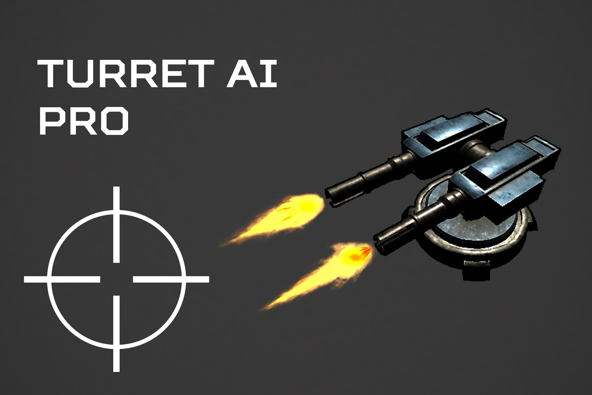 Turret AI Pro | 3D Sci-Fi | Unity Asset Store
