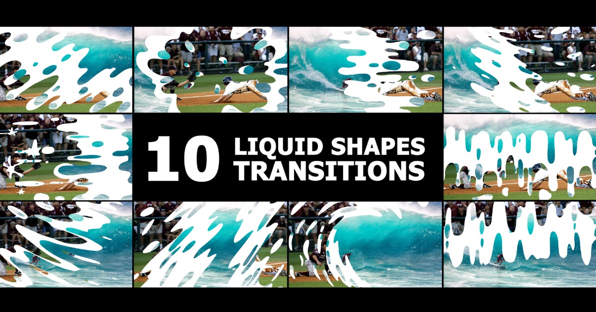 Liquid Shapes Transitions | 2D Textures & Materials | Unity Asset Store