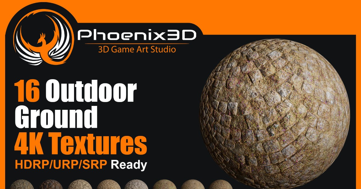 P3D: Outdoor Ground Tile Texture Pack | 2D 床 | Unity Asset Store