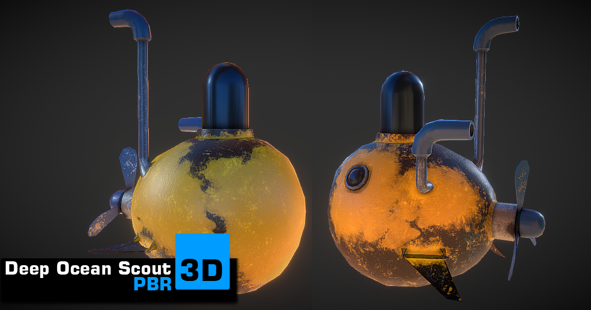 Deep Ocean Scout (PBR) | 3D Sea | Unity Asset Store