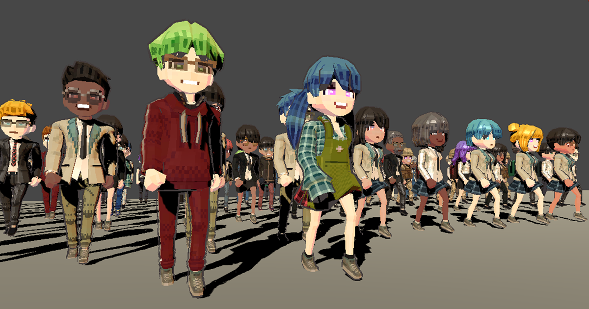 Pixelpoly Citizen pack | 3D Characters | Unity Asset Store