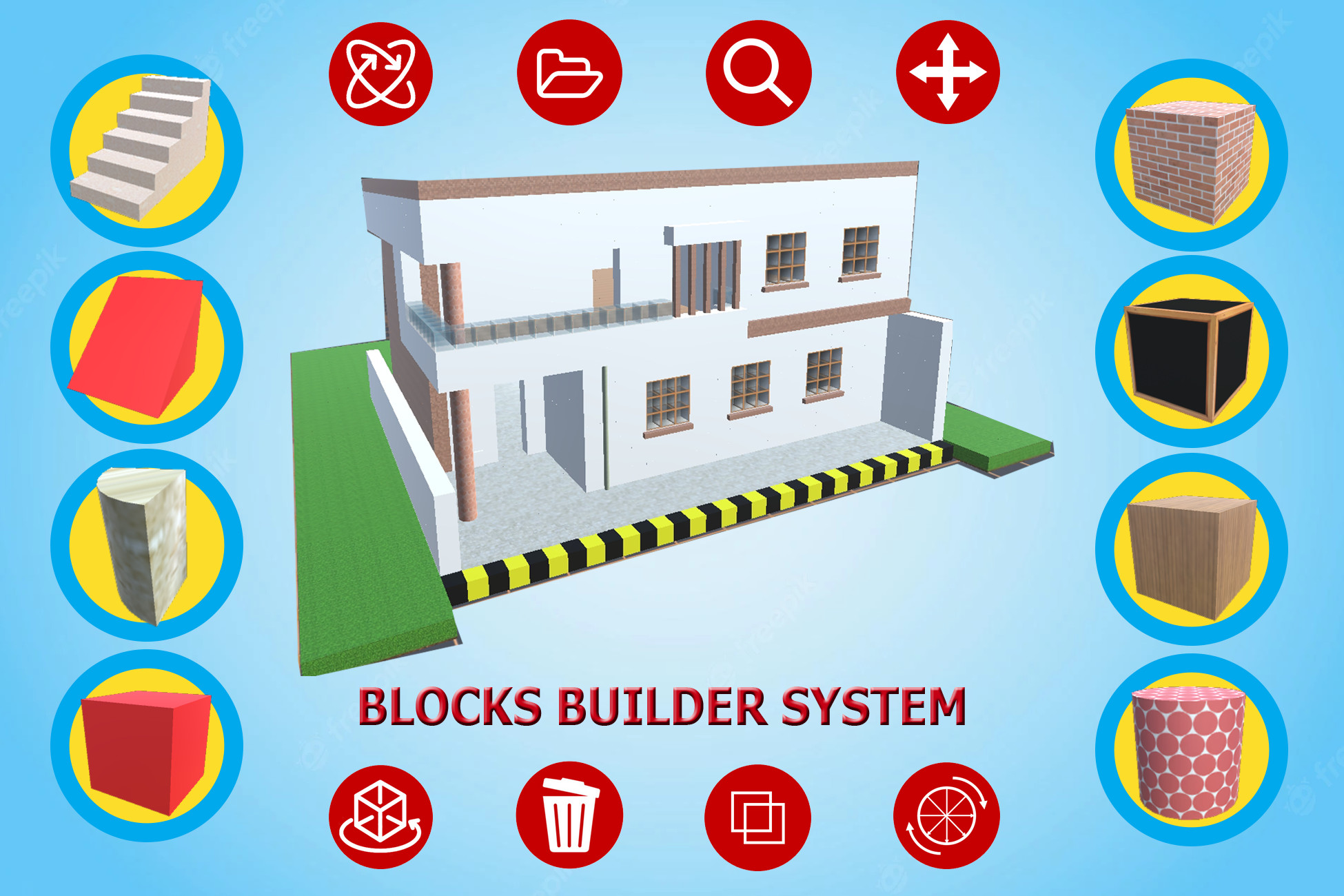 Blocks Builder System Systems Unity Asset Store