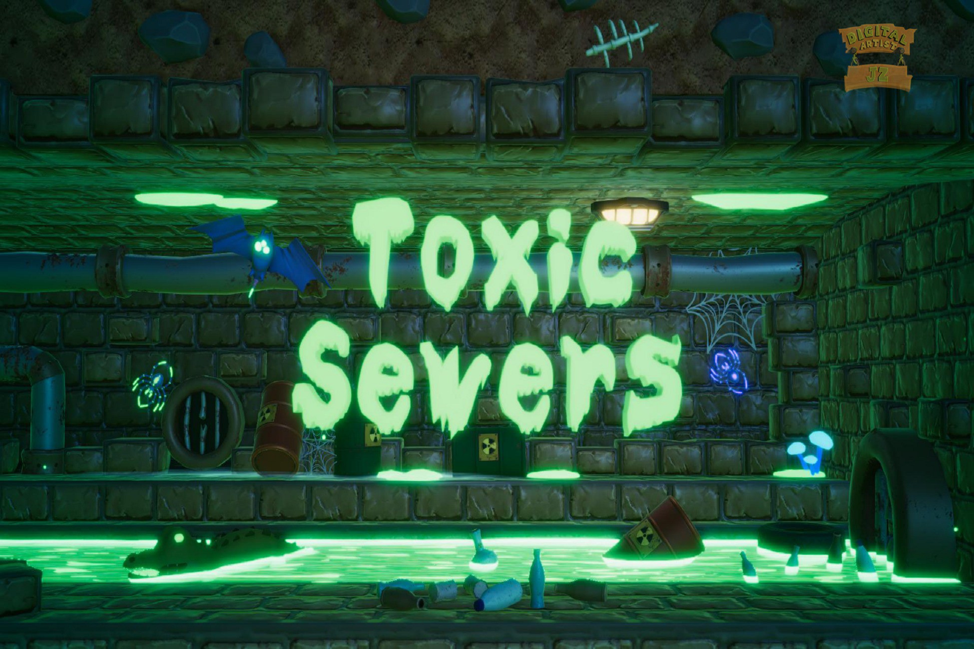 Toxic Waste Sewers asset pack | 3D Urban | Unity Asset Store