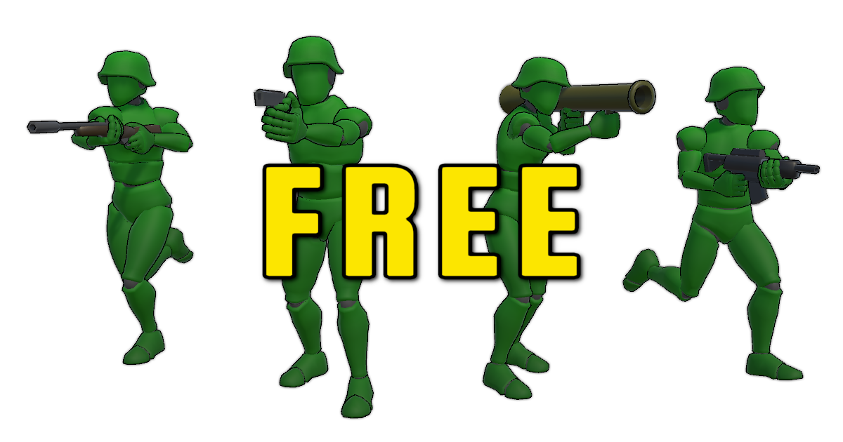 Human Soldier Animations FREE | 3D Animations | Unity Asset Store