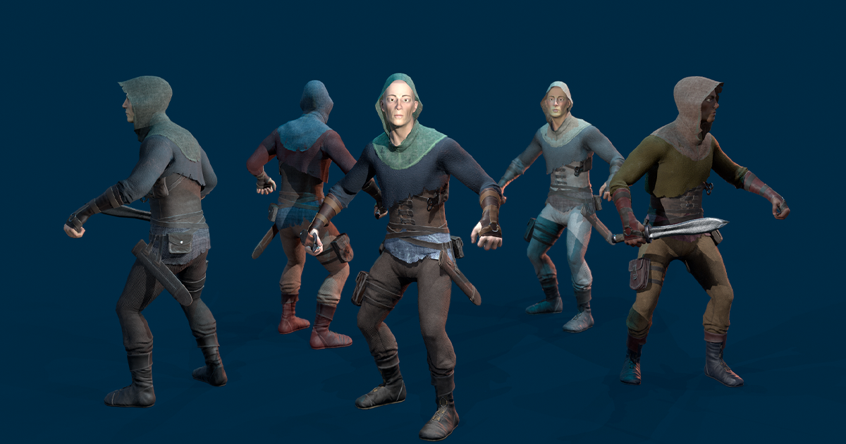Male Robber | Characters | Unity Asset Store