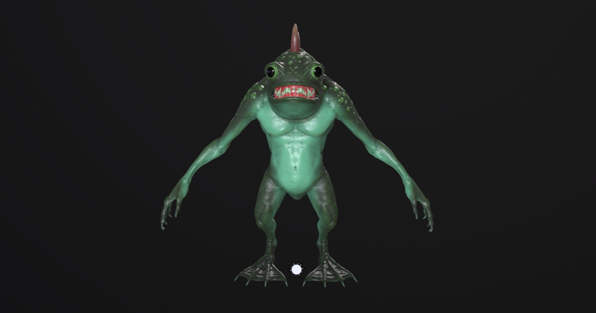 Frog Mutant02 | 3D Characters | Unity Asset Store
