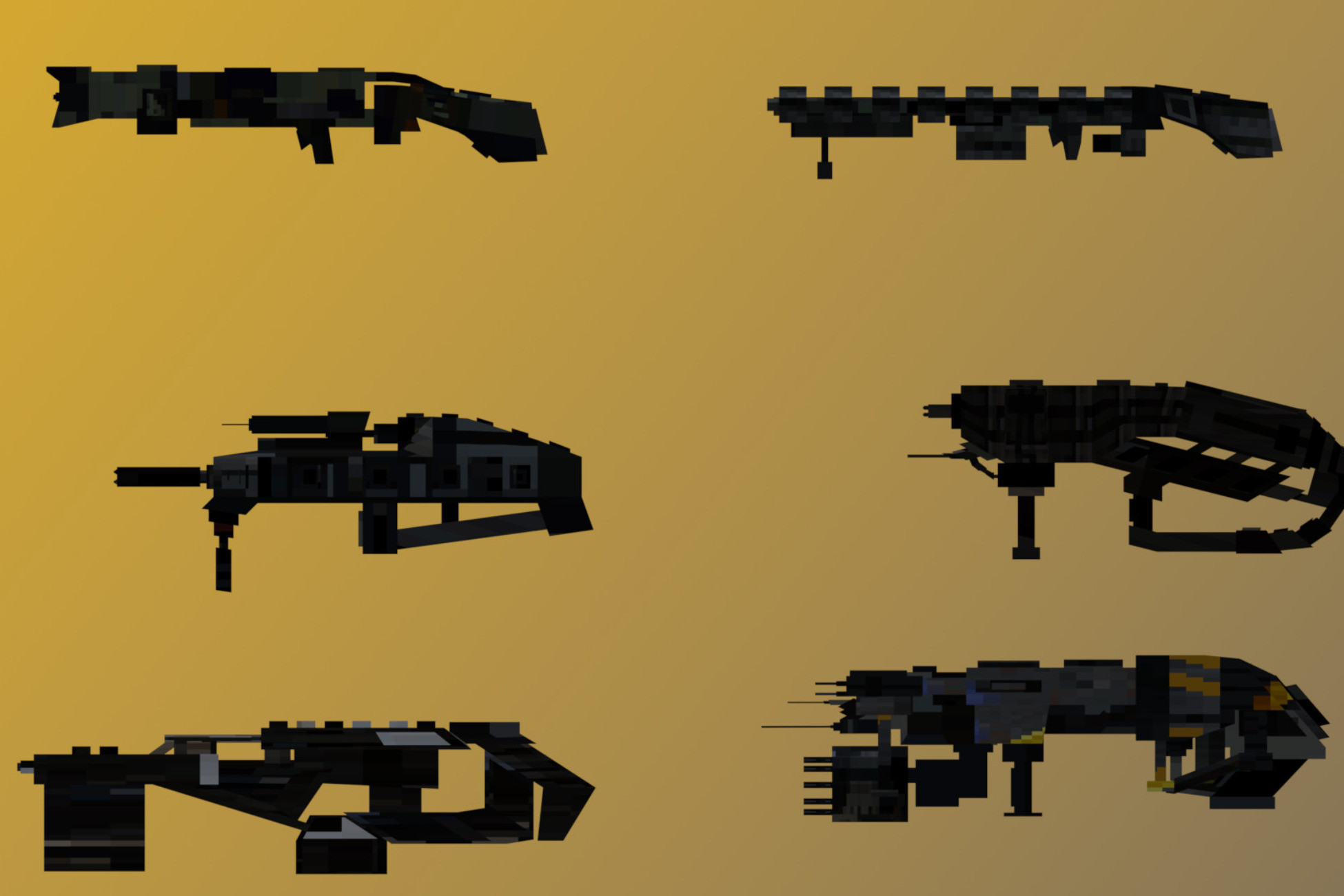 3D Retro Boomer Shooter Gun Pack | 3D Guns | Unity Asset Store