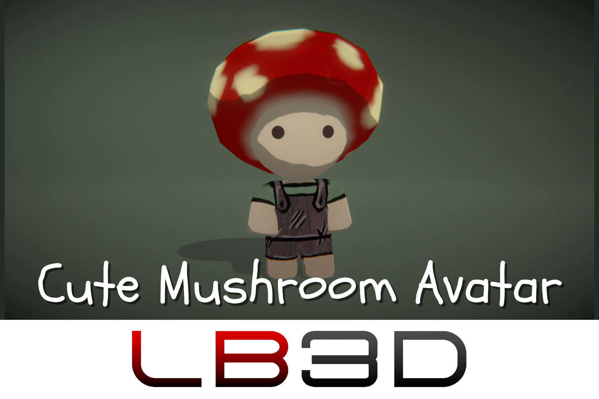 Cute Mushroom Avatar | 3D キャラクター | Unity Asset Store