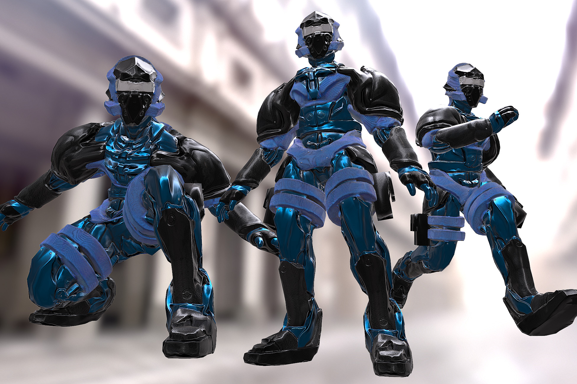 Cyber sci fi | Characters | Unity Asset Store