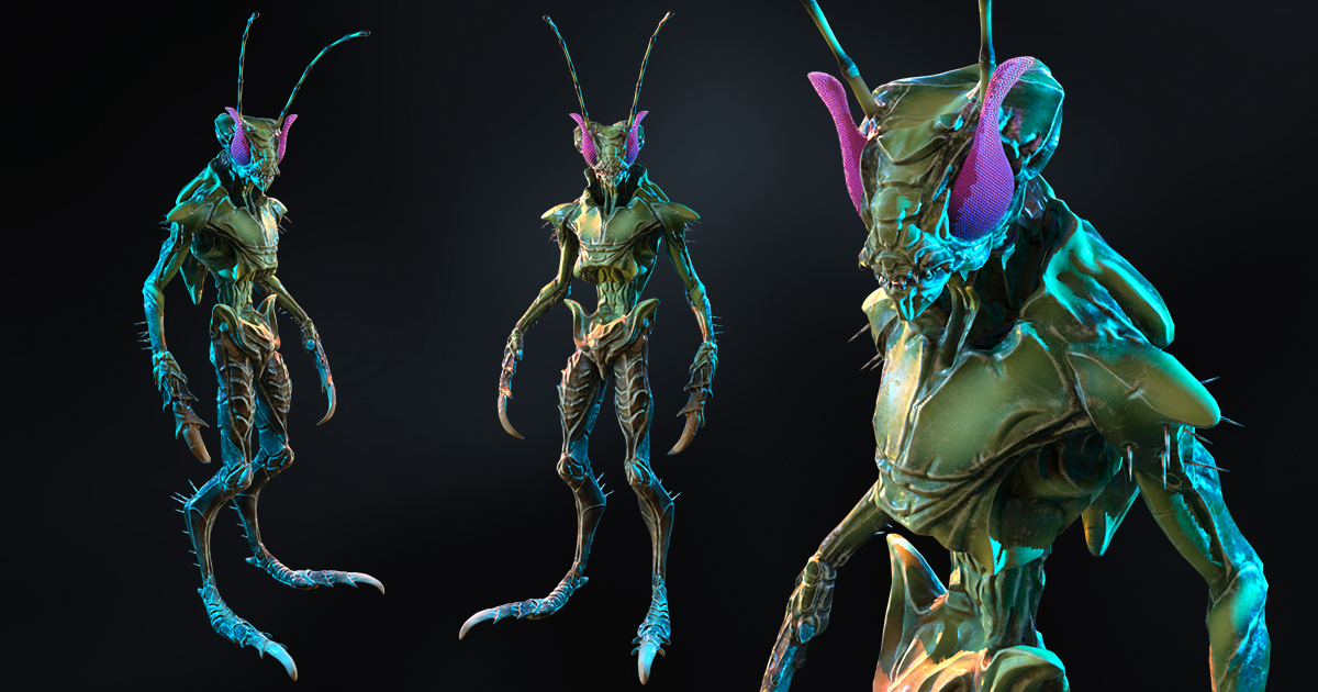 Creature Insect 05 | Characters | Unity Asset Store