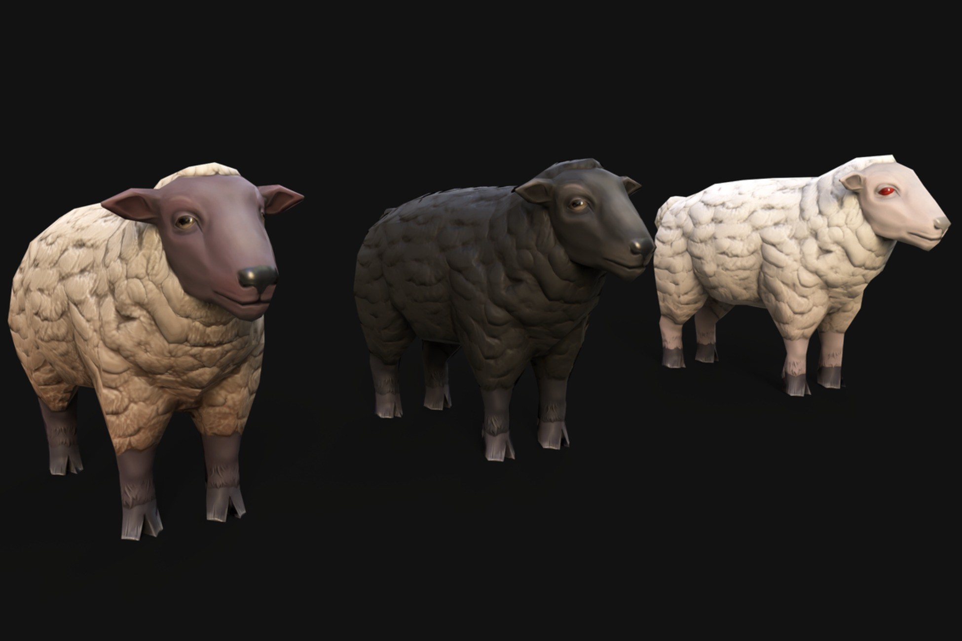 Mobile Sheep | 3D Creatures | Unity Asset Store