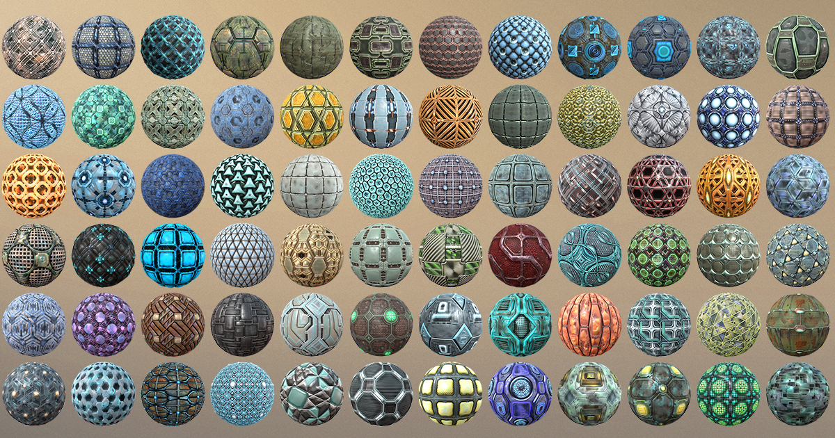Sci-fi Textures Collection | 2D Textures & Materials | Unity Asset Store