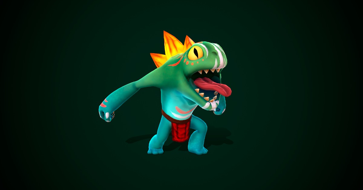 Enemy Lizard Warrior | 3D Characters | Unity Asset Store