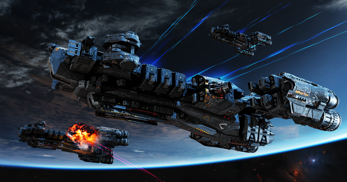 HEAVY FRIGATE Spacecraft | 3D Space | Unity Asset Store