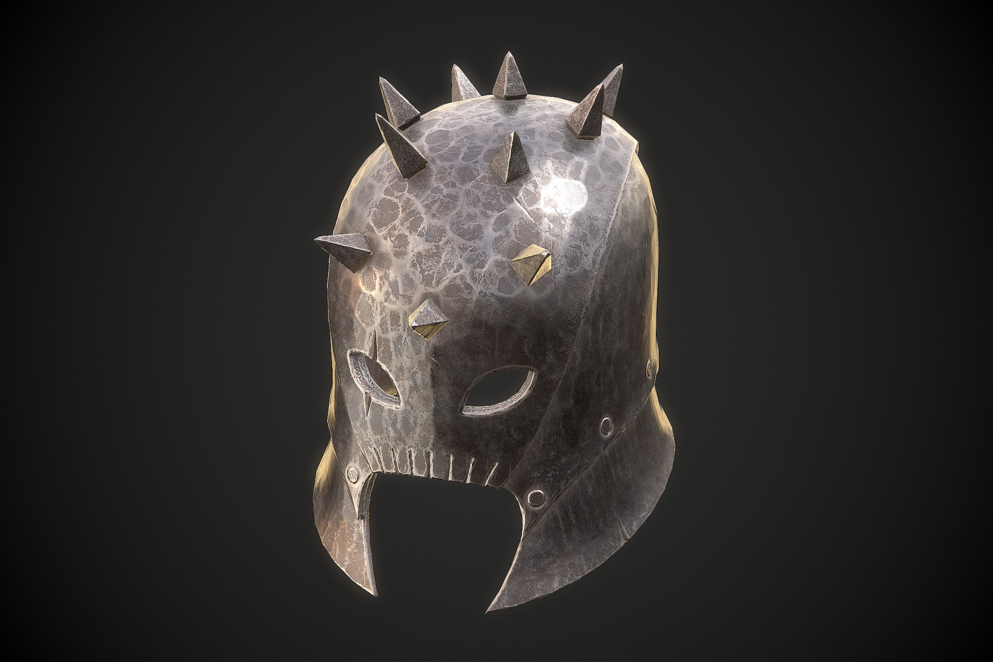 Orc Helmet 04 | Props | Unity Asset Store
