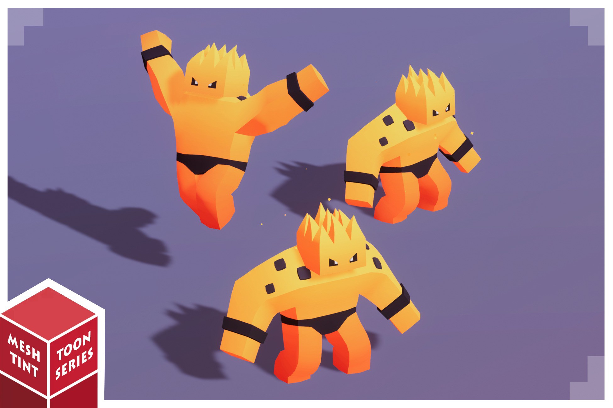 Fire Elemental Toon Humanoid Series | Characters | Unity Asset Store