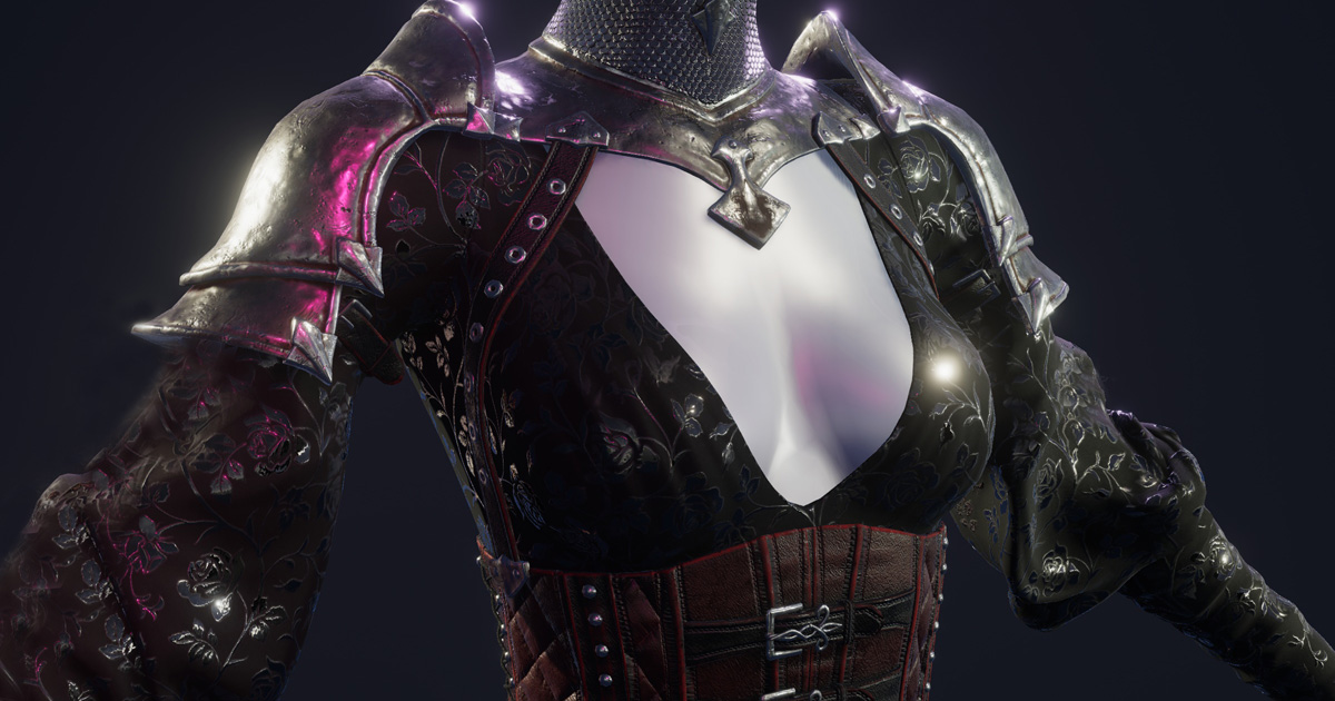 Immortals Outfit Female from Tafi | 3D Clothing | Unity Asset Store