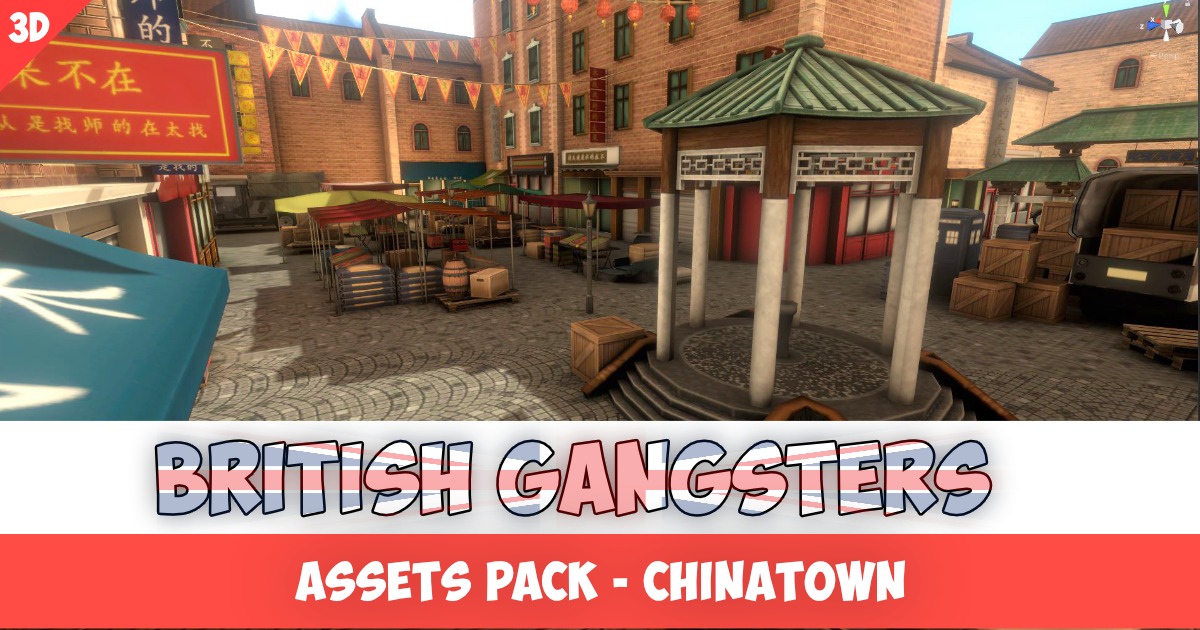 British Gangsters Pack - Chinatown | 3D Environments | Unity Asset Store