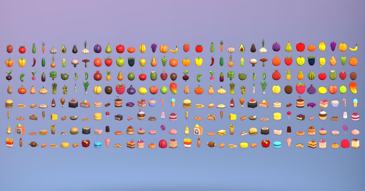 3D Props Ultimate Food Pack | 3D Props | Unity Asset Store