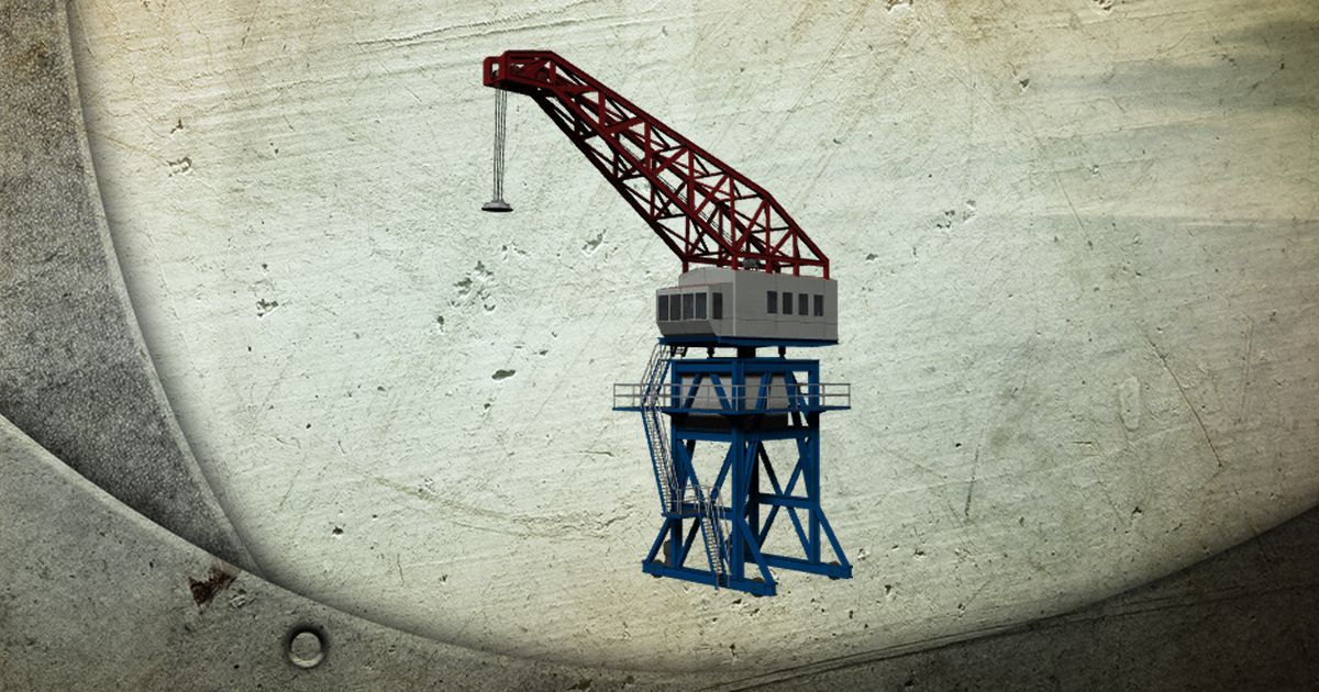 Harbour crane | 3D Industrial | Unity Asset Store