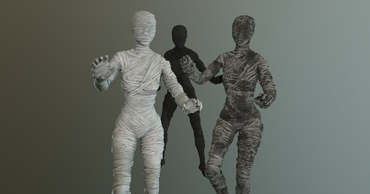 Mummy_female_ | 3D Characters | Unity Asset Store