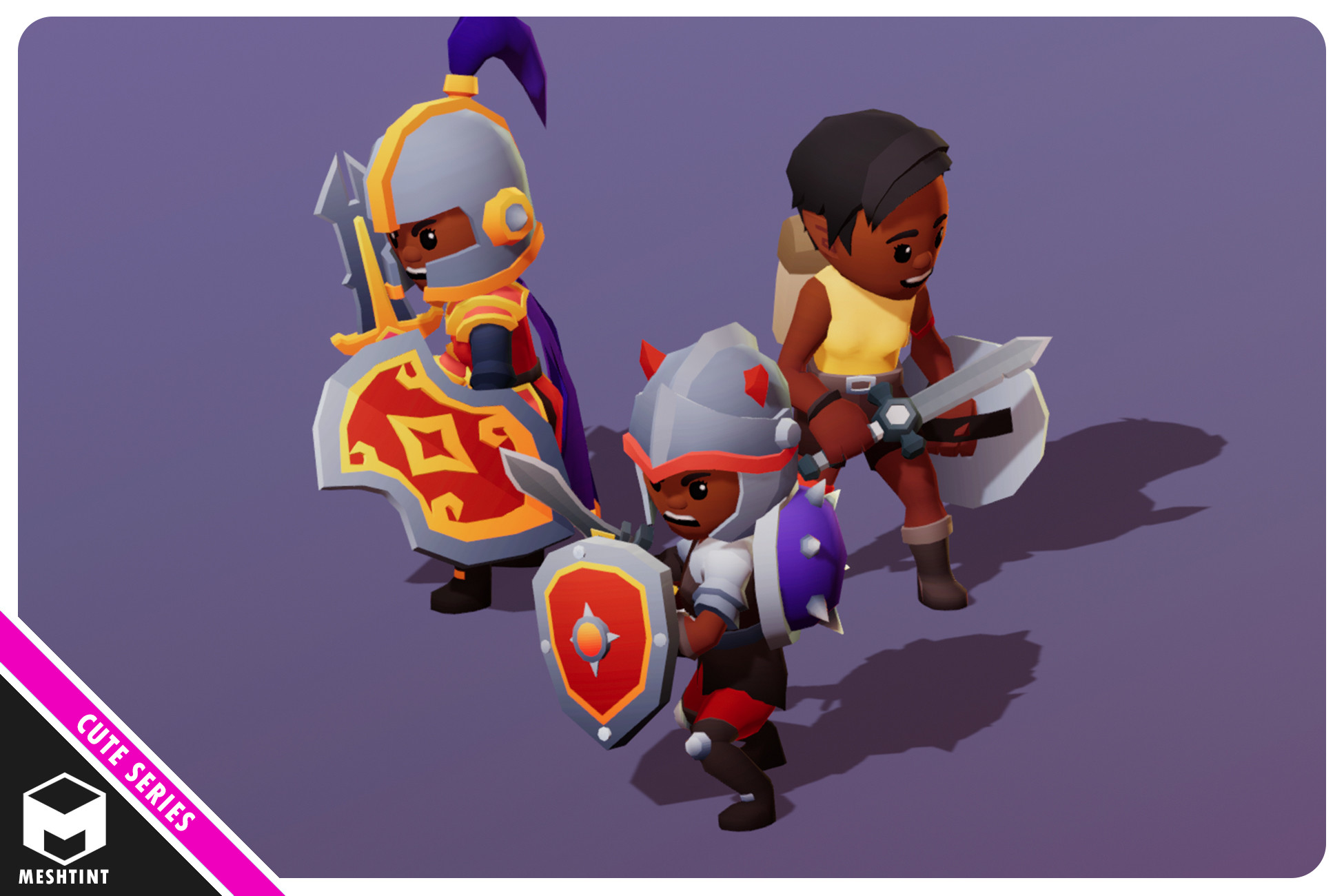 Female Knight Modular Pack 01 Cute Series | Characters | Unity Asset Store