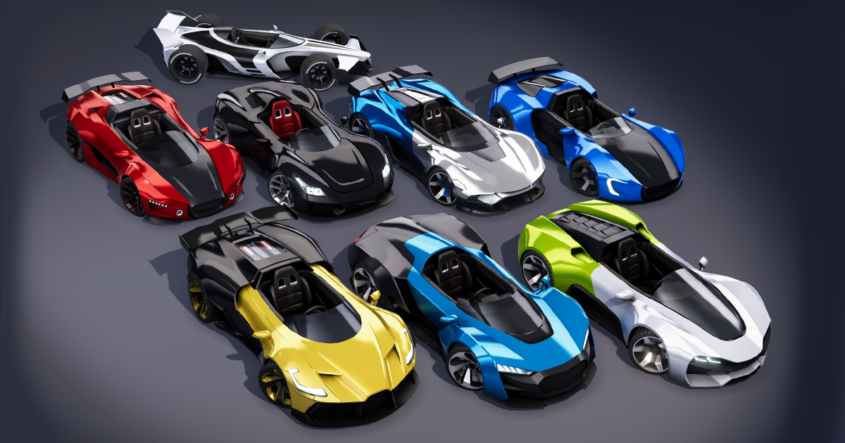 Race Karts Pack | 3D Land | Unity Asset Store