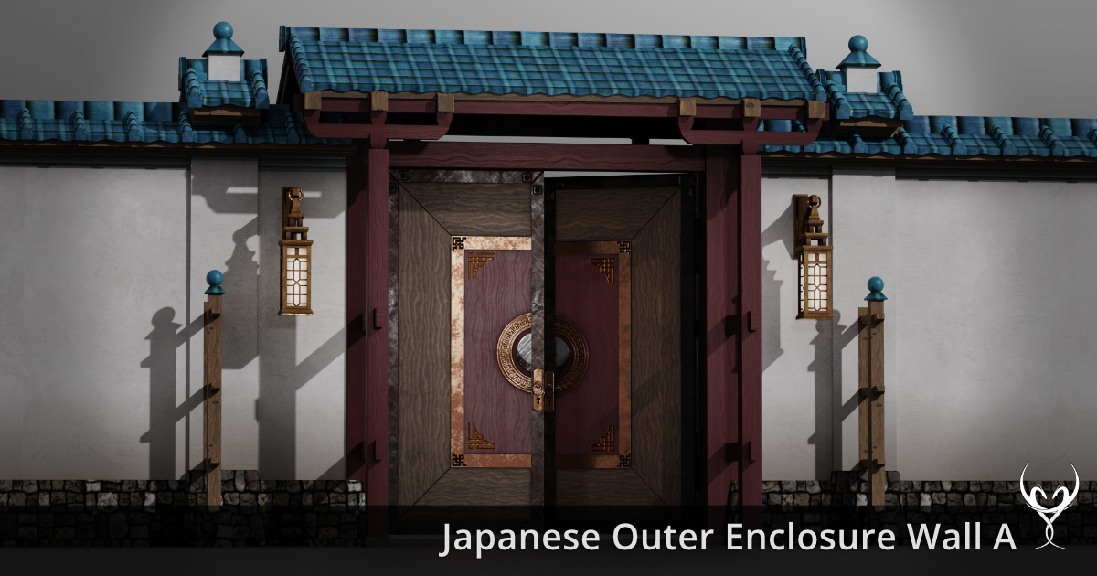 JA Kit 00 Outer Enclosure Wall A | 3D Environments | Unity Asset Store