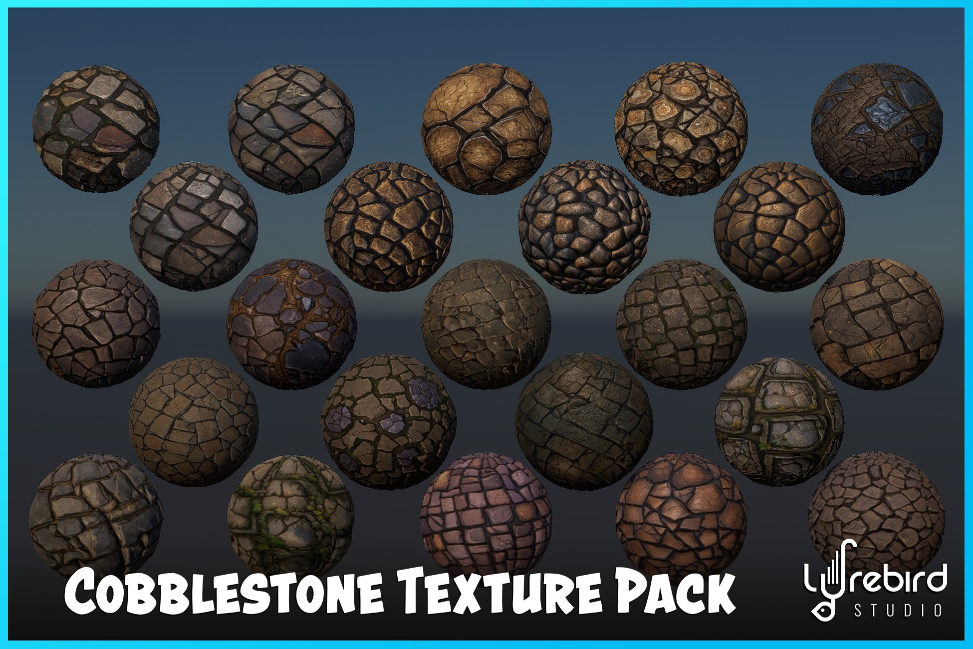 Cobblestone Texture Pack by Lyrebird Studio