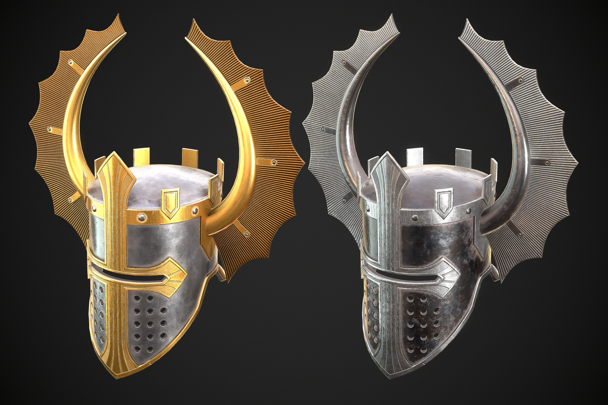 Knight Helmet 08 | 소품 | Unity Asset Store