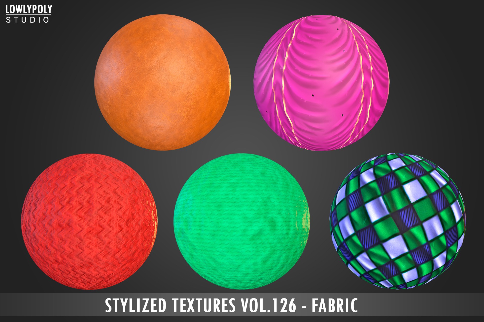 Fabric Vol.126 - Stylized Textures | 2D Fabric | Unity Asset Store